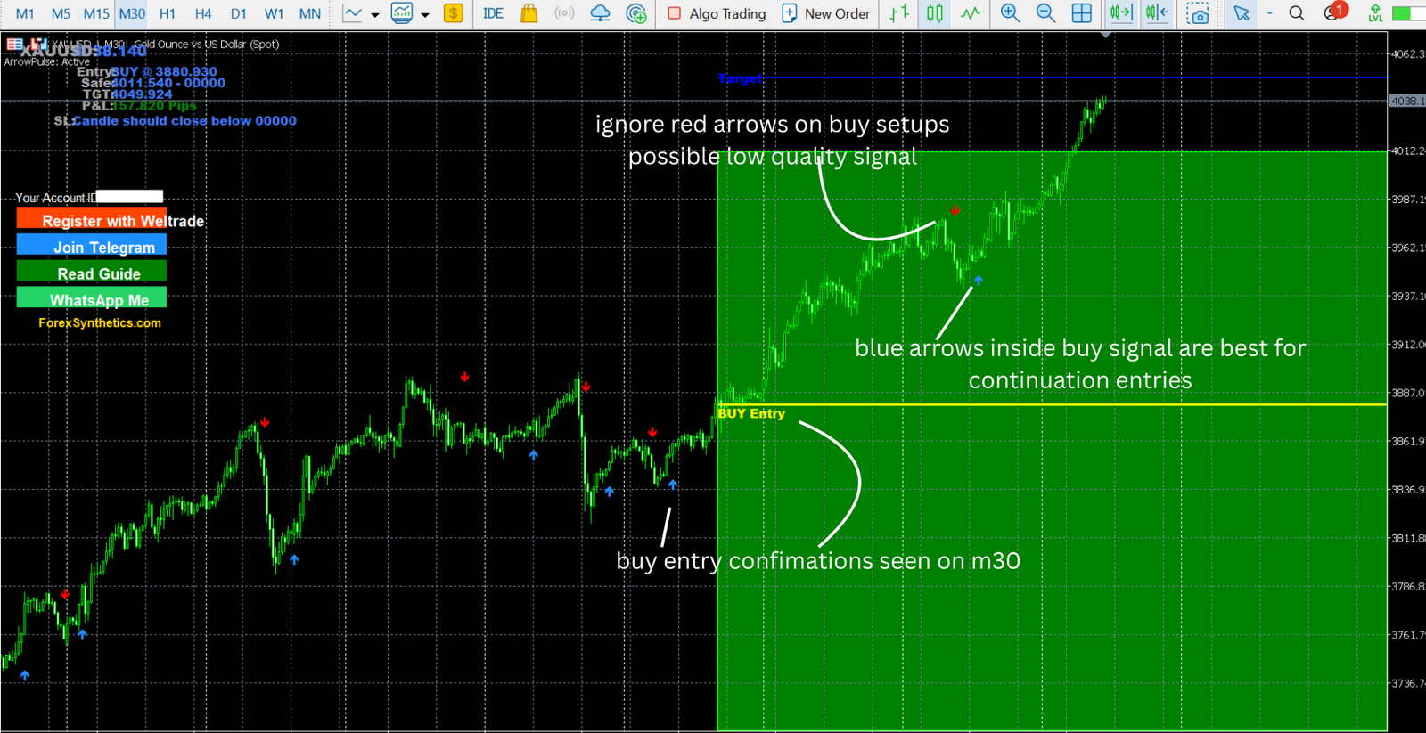 Arrow Pulse Indicator – Ultimate Trading Tool for Forex and Synthetic ...